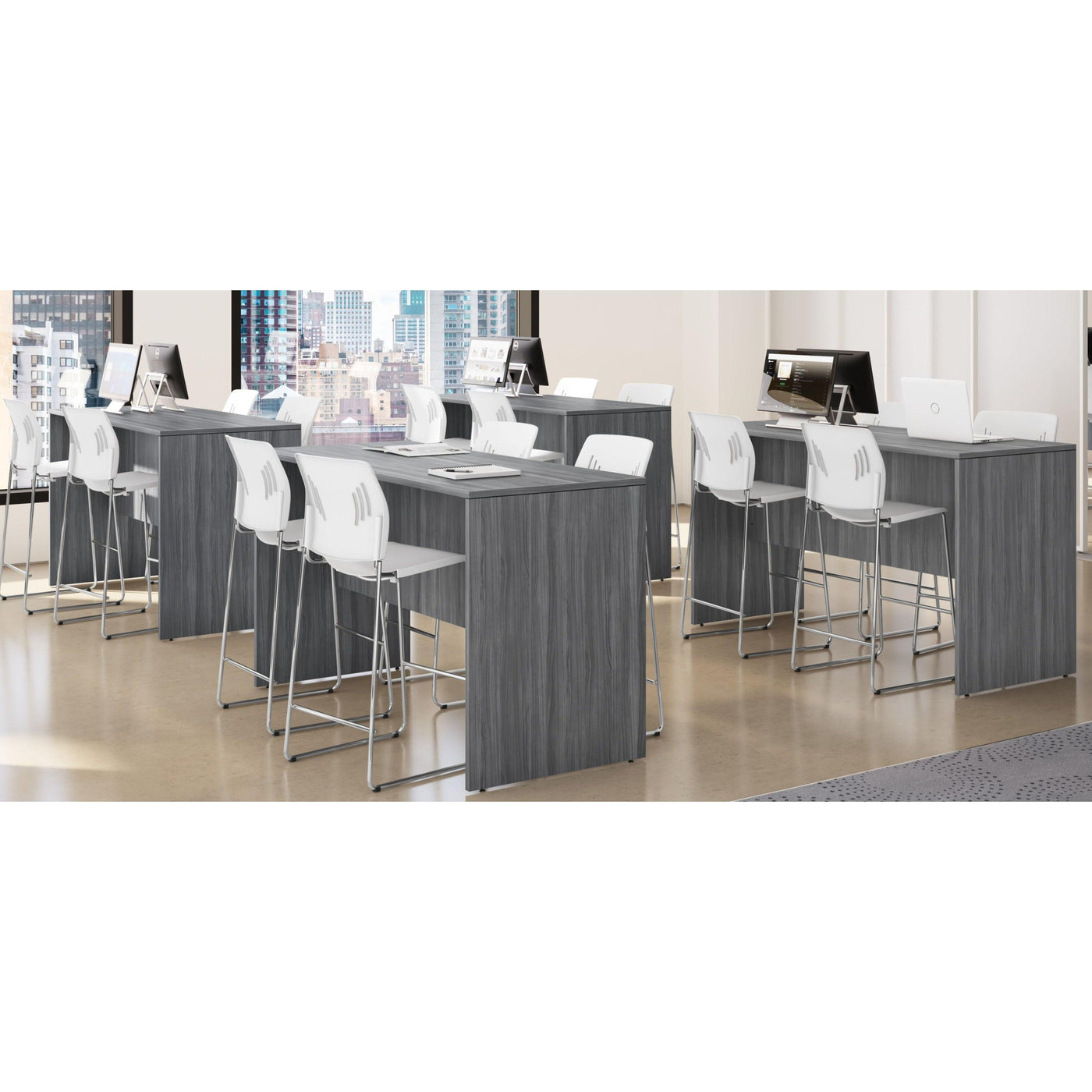 Classic Series High Top Collaboration Table – US Discount Office Furniture